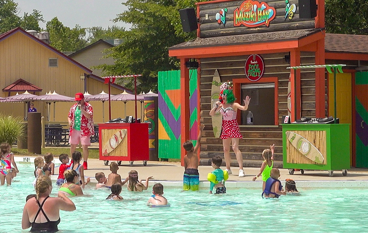 Santa's Pool Party | Holiday World Theme Park & Splashin' Safari Water Park