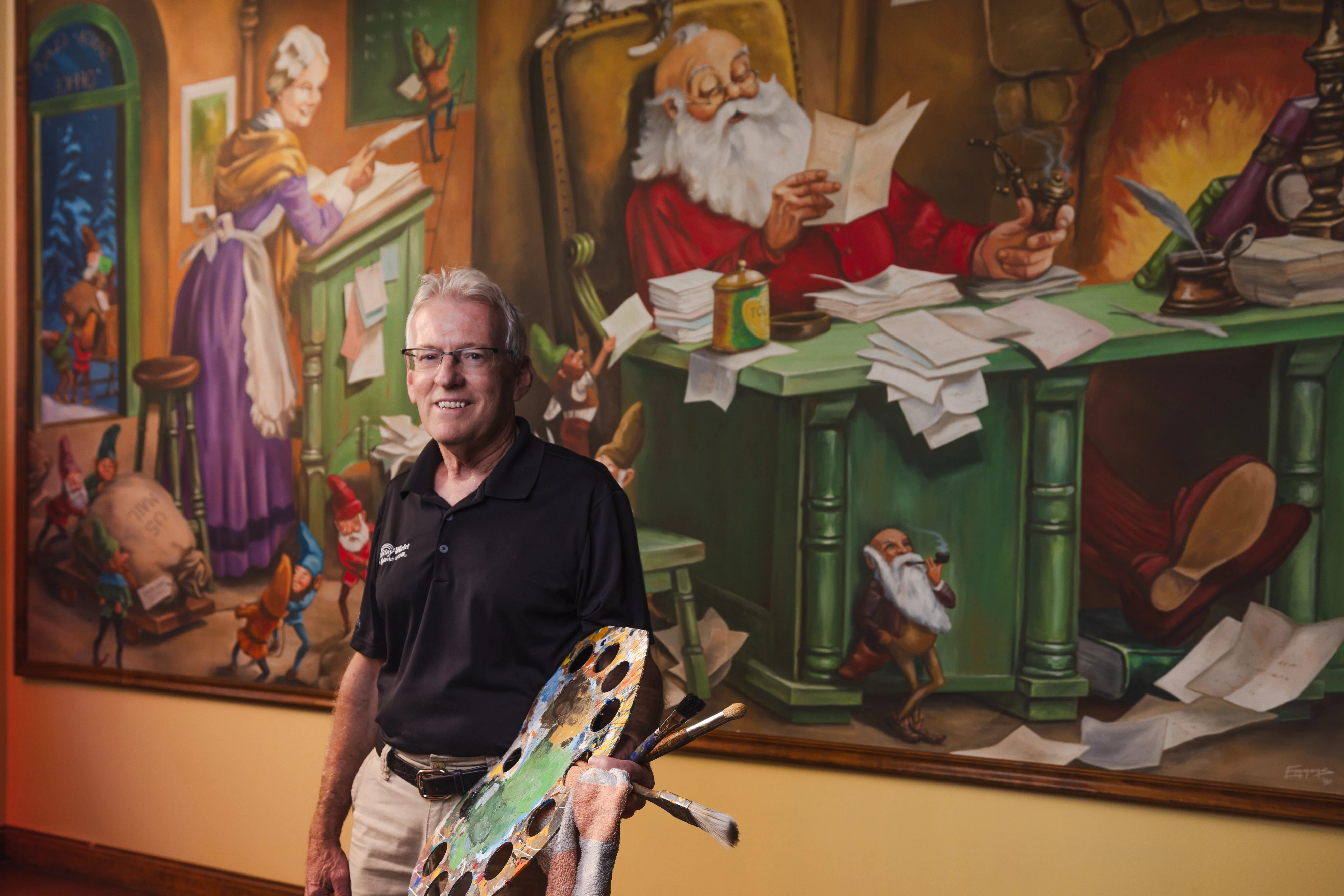After 50 years, Holiday World Artist retires | Holiday World Theme Park ...