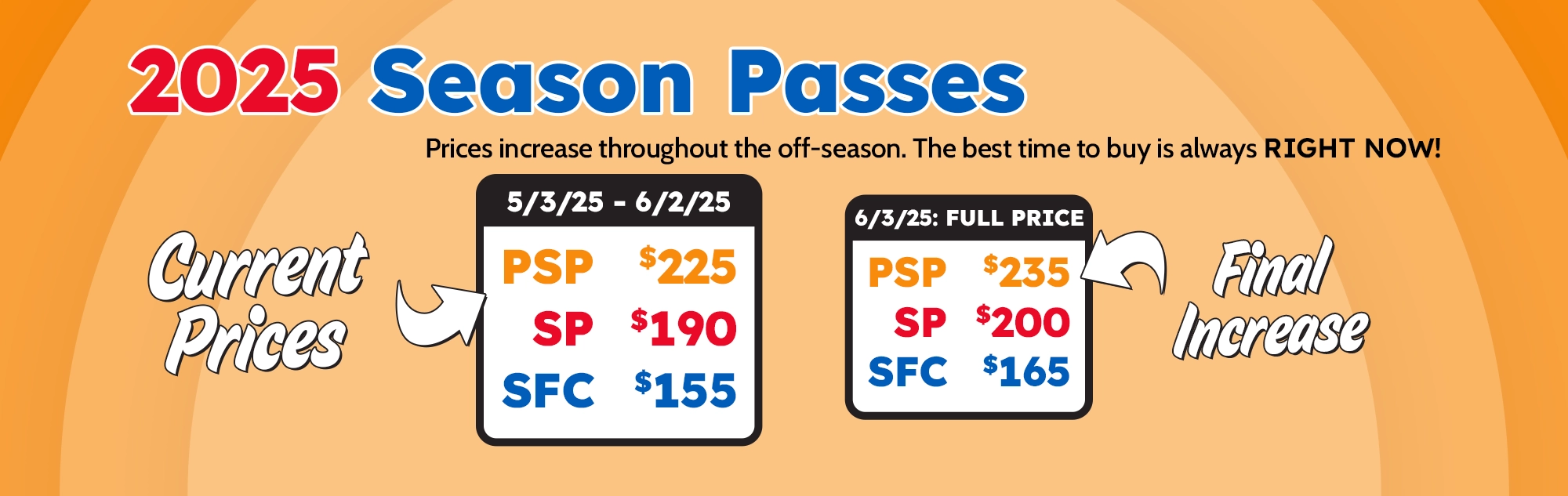 2025 Season Passes | Holiday World Theme Park & Splashin' Safari Water Park